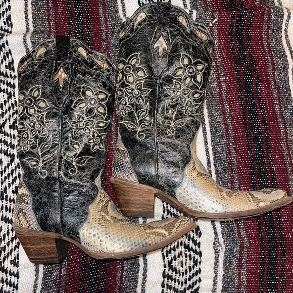 Corral | Shoes | Python Corral Boots | Poshmark